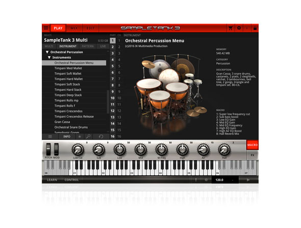 IK Multimedia - Orchestral Percussion