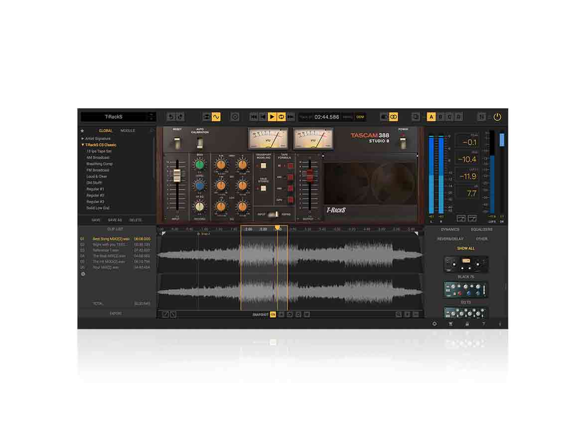 IK Multimedia - T-RackS TASCAM Tape Collection