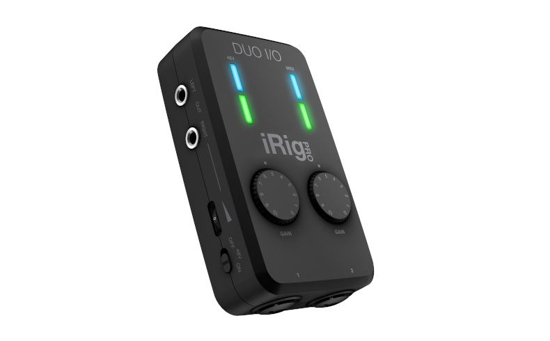 IK Multimedia iRig® Pro Duo I/O Mobile 2-Channel Audio/MIDI Interface ...