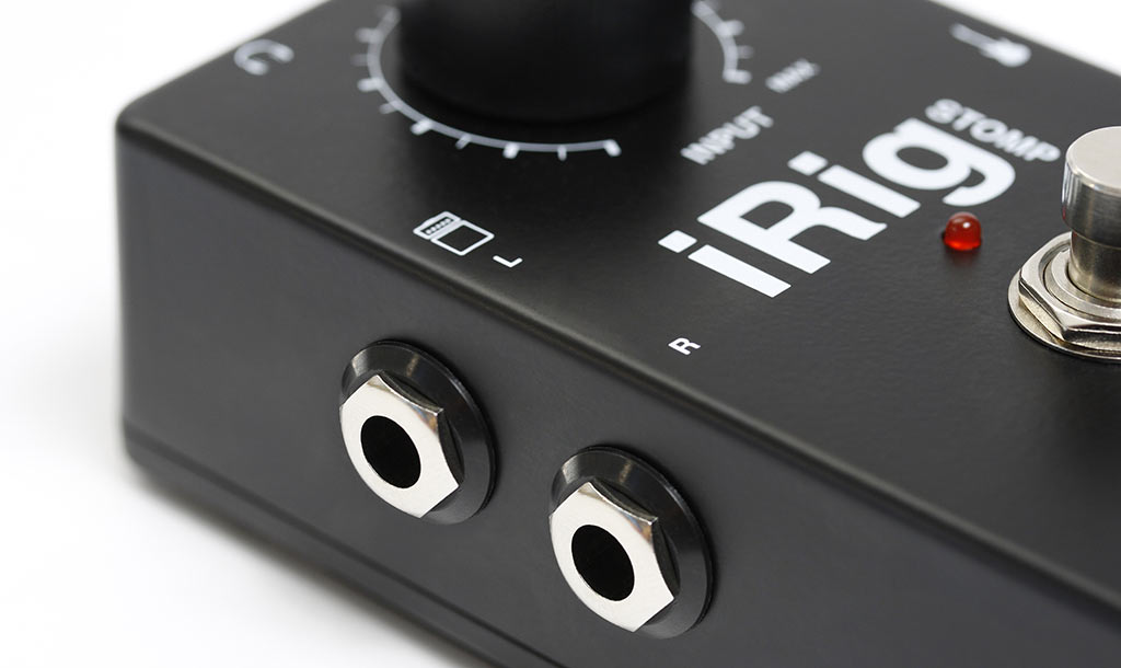 IK Multimedia iRig Stomp Guitar Stomp Box Interface for iPhone (B STOCK)