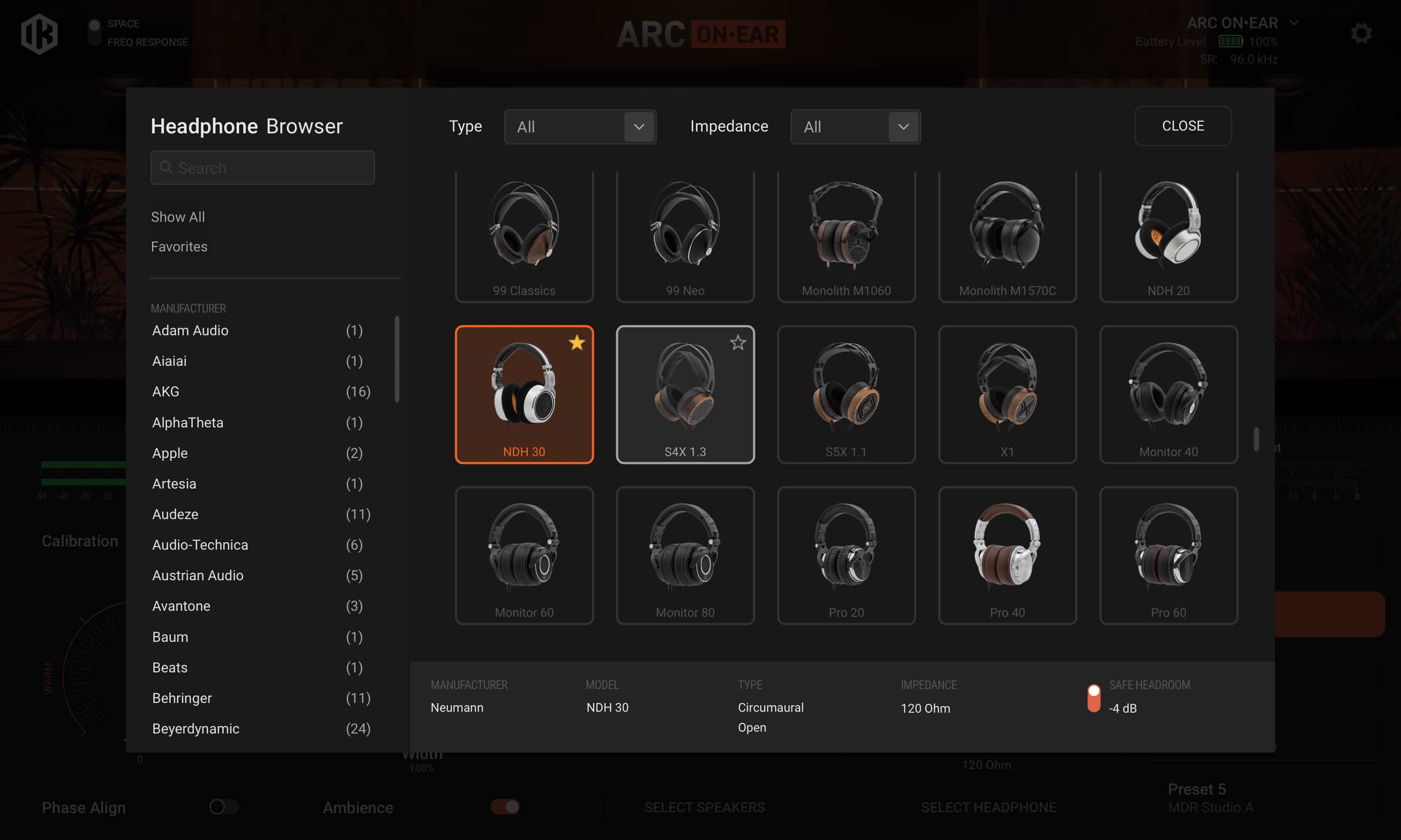 ARC ON•EAR
