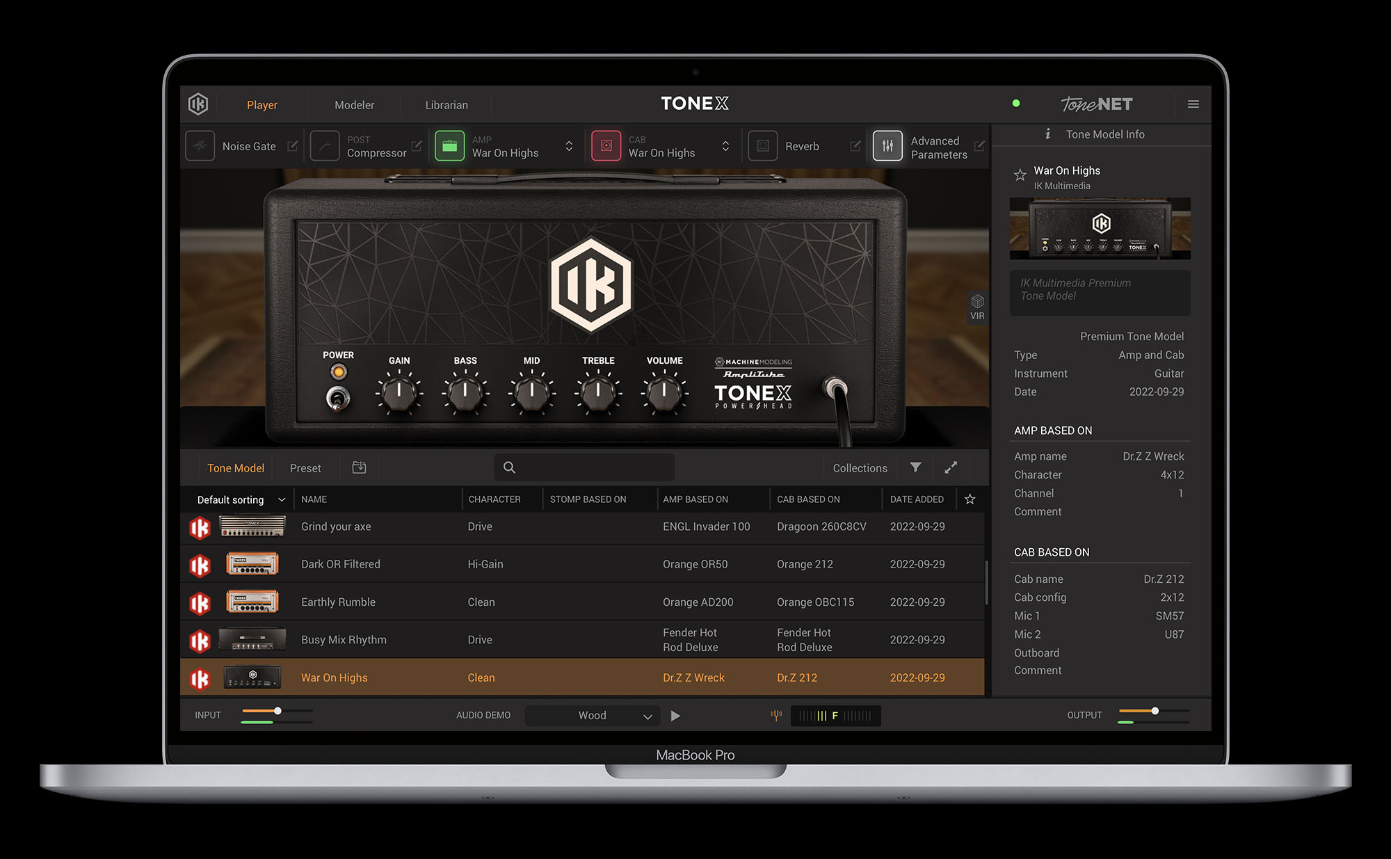 IK Multimedia / TONEX ODS Legends ｜ SMITHS Digital Musical Instruments