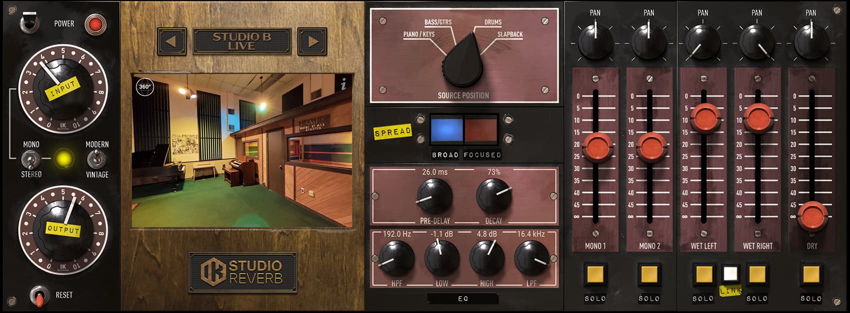 T-RackS FAME Studio Reverb - Advanced reverb suite from the historic ...