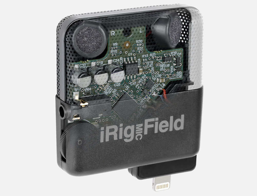iRig Mic Field Ultra-compact audio/video stereo field mic for iPhone ...