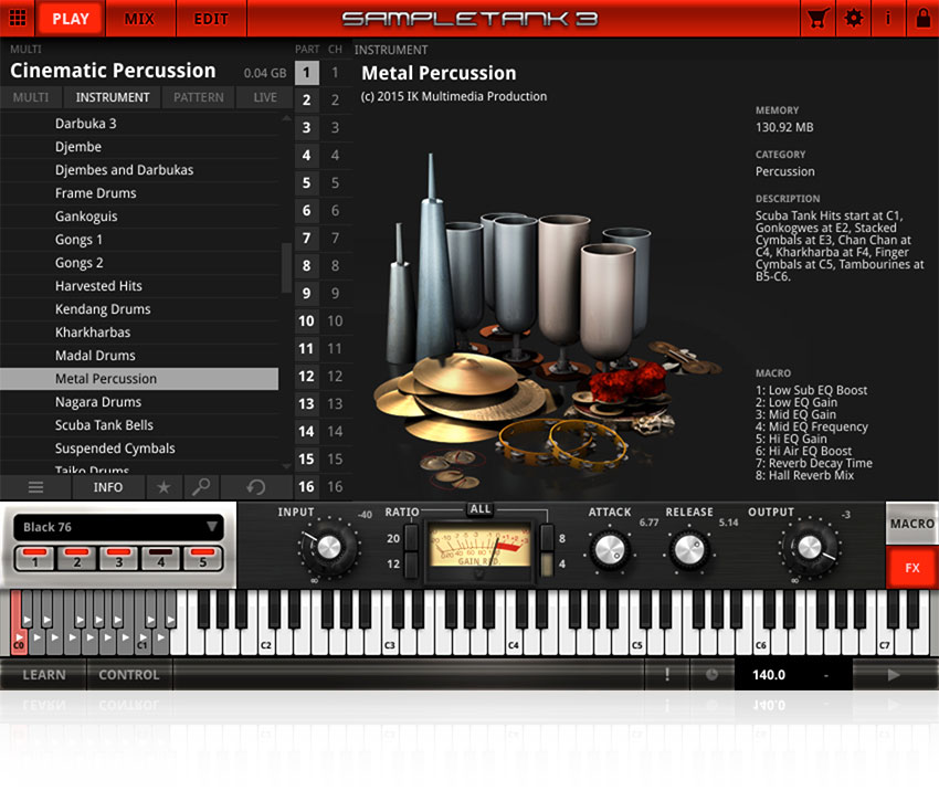 IK Multimedia - Cinematic Percussion