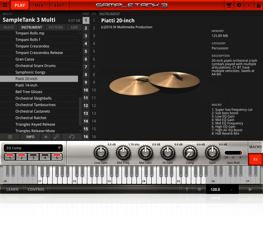 IK Multimedia - Orchestral Percussion