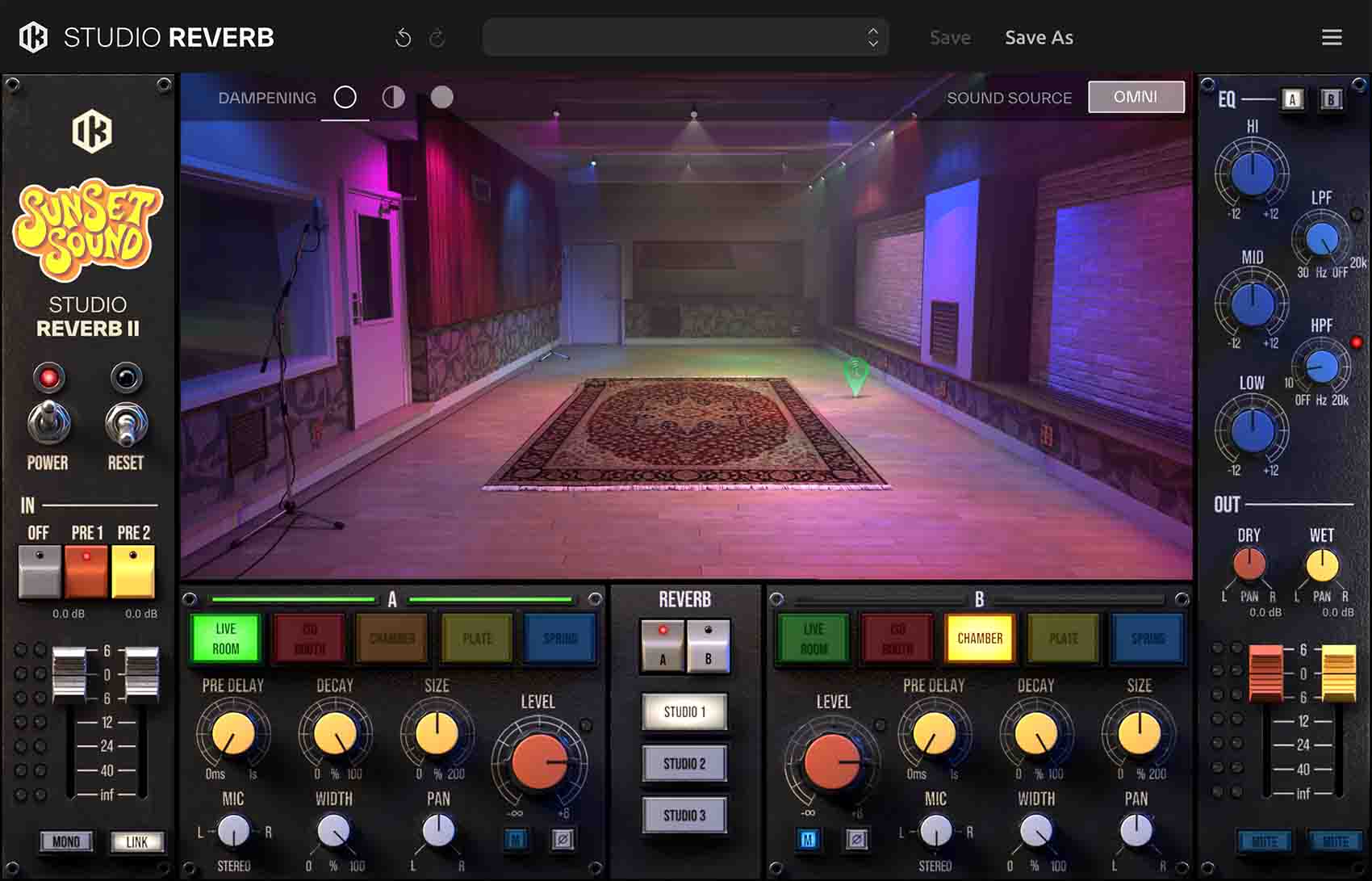 Sunset Sound Studio Reverb II - Definitive recreation of Sunset Sound’s ...