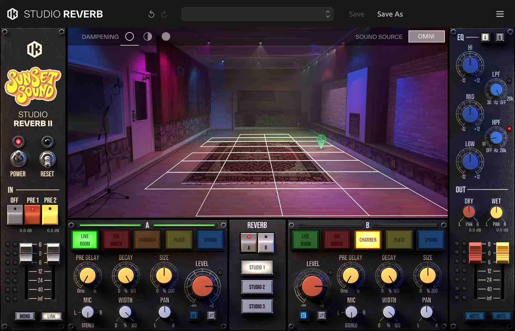 Sunset Sound Studio Reverb II - Definitive recreation of Sunset Sound’s ...