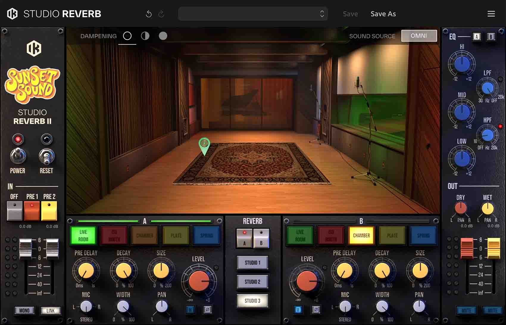 Sunset Sound Studio Reverb II - Definitive recreation of Sunset Sound’s ...