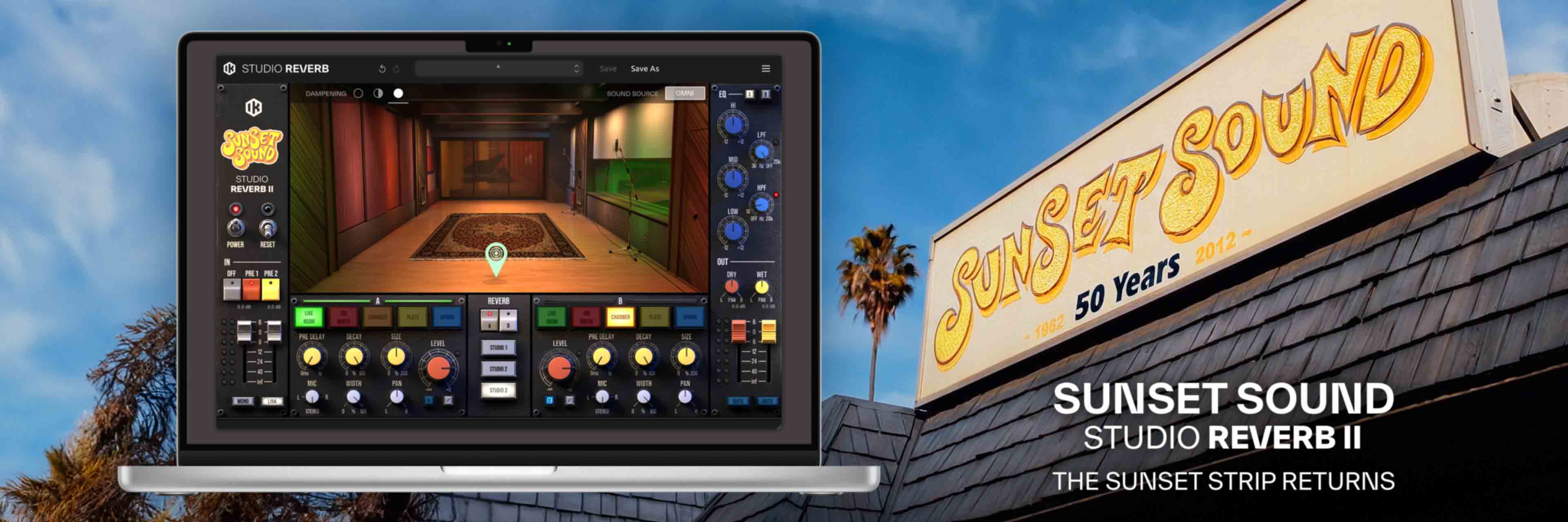 Sunset Sound Studio Reverb II - Definitive recreation of Sunset Sound’s ...