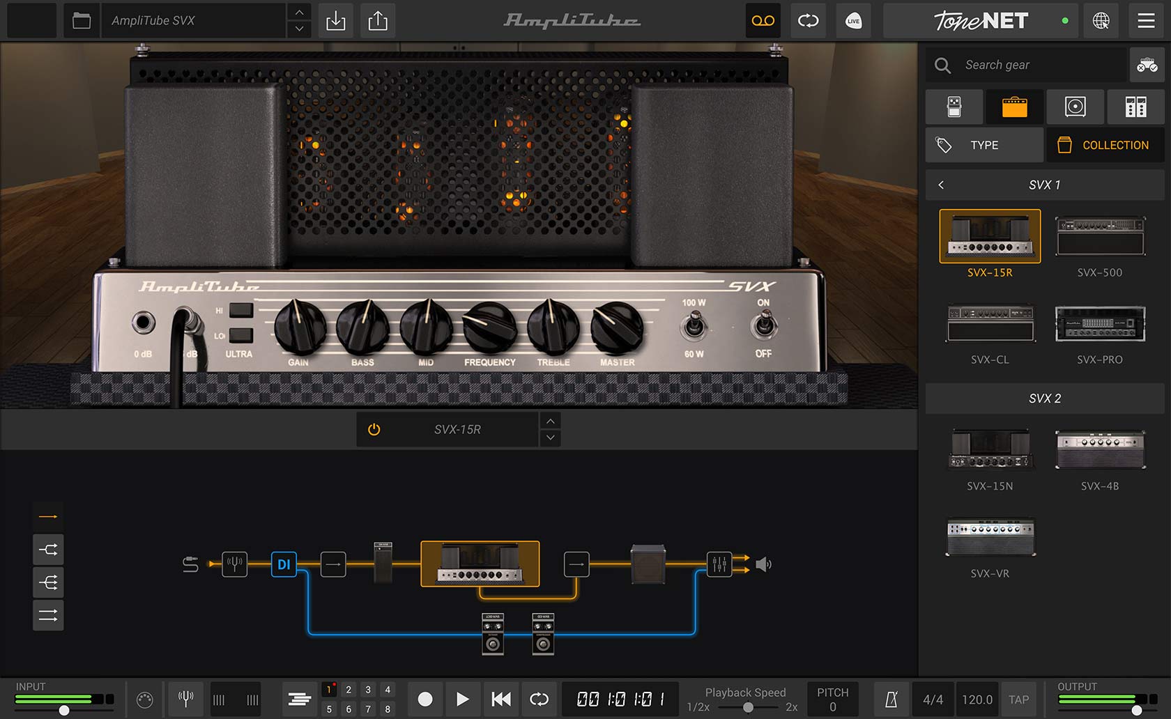 IK Multimedia - AmpliTube SVX