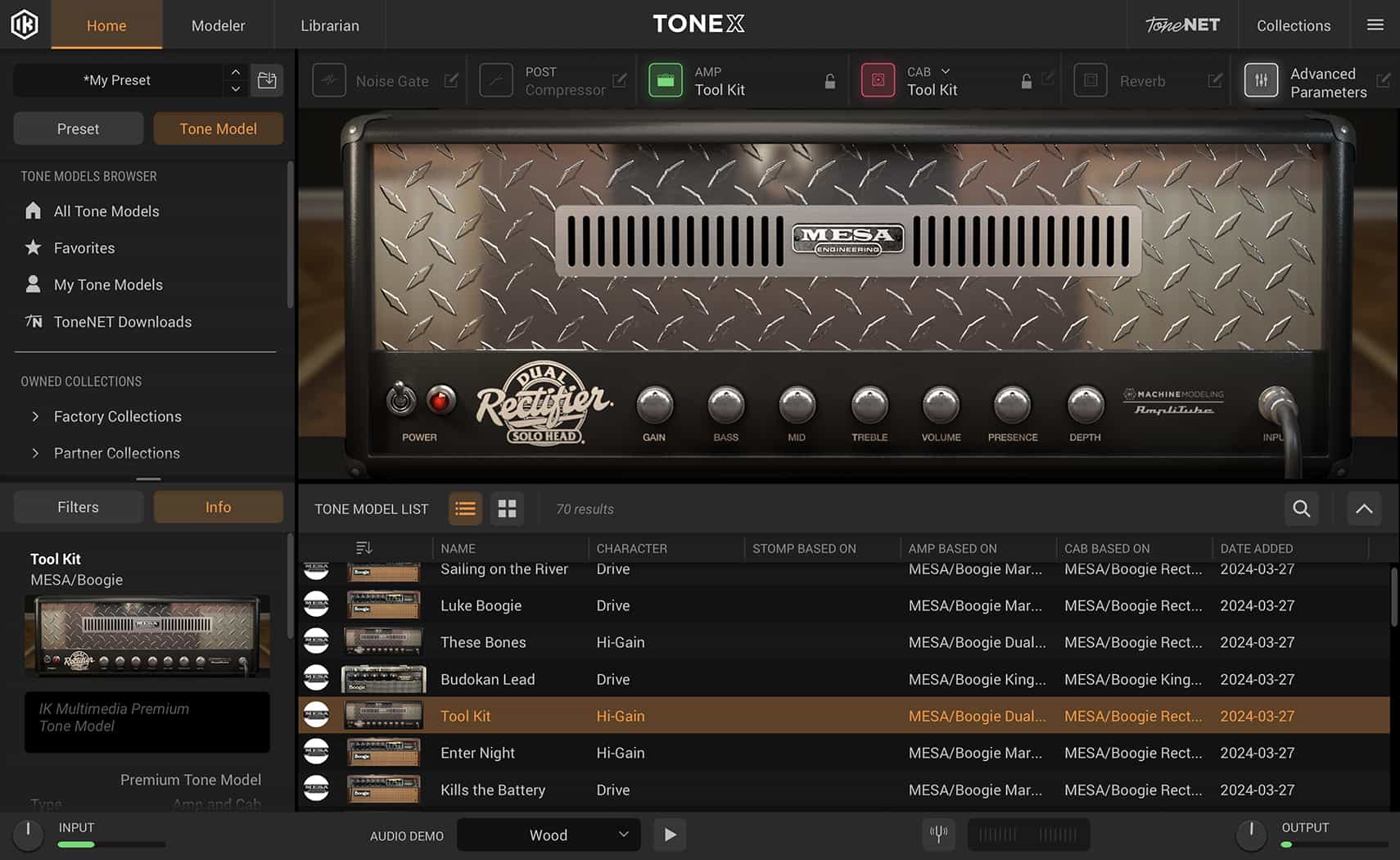 TONEX - Tone Model Collections
