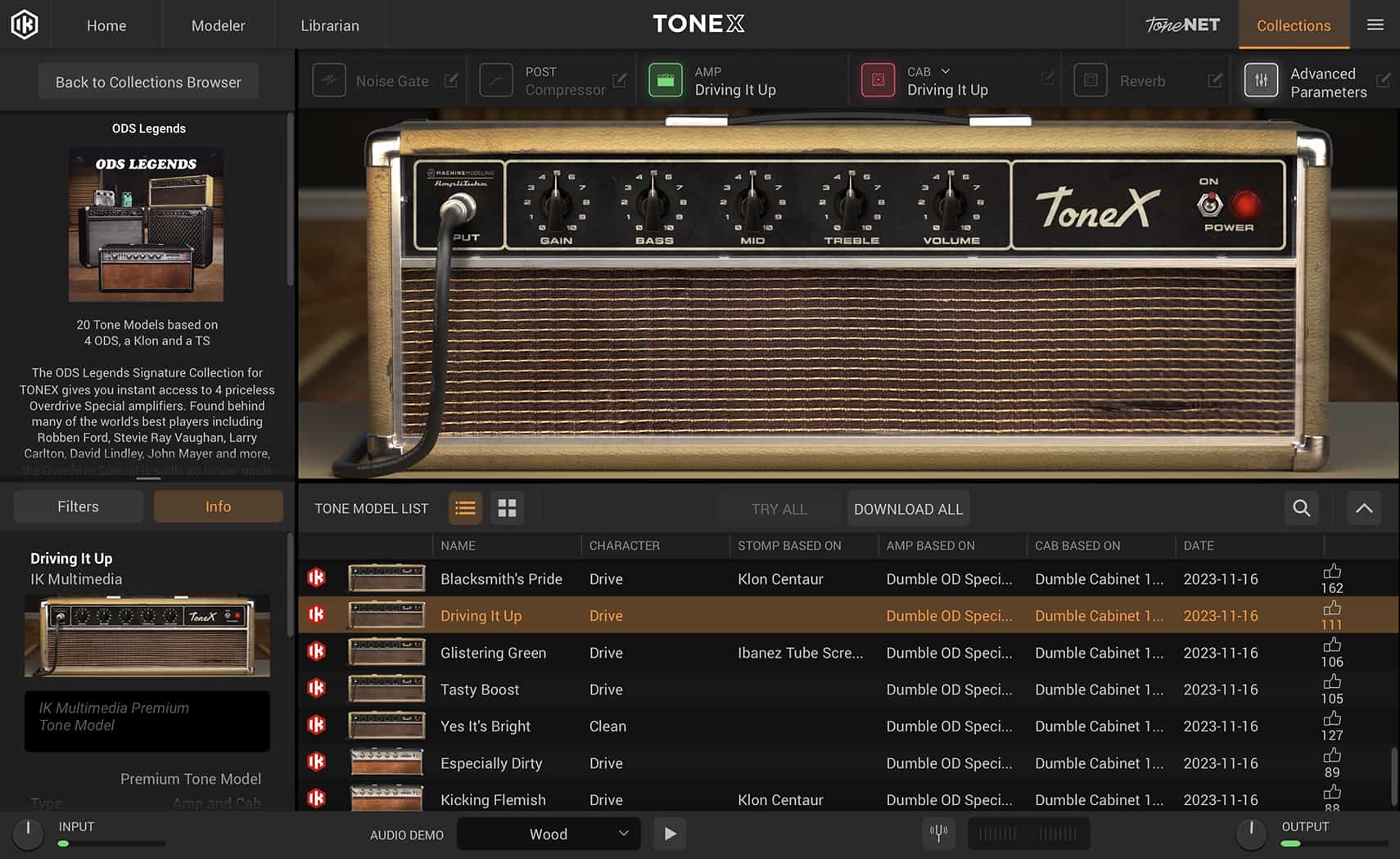 ODS Legends Signature Collection for TONEX