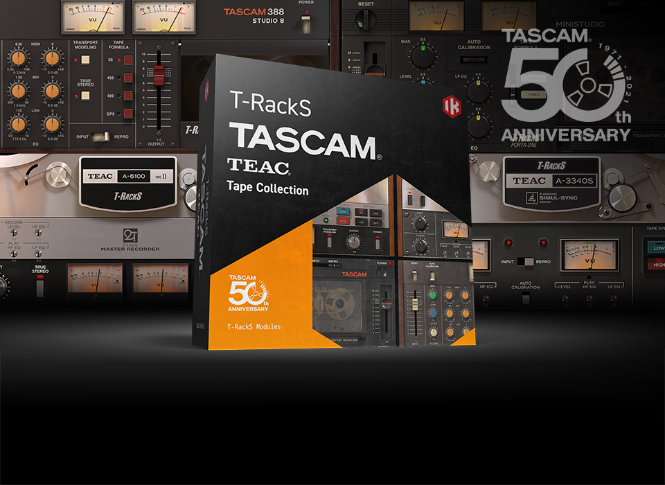 IK Multimedia - T-RackS TASCAM Tape Collection